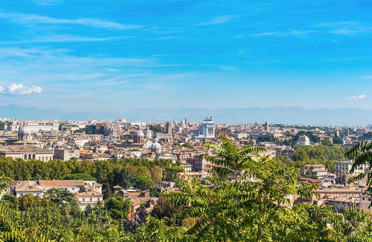 El Janículo, las mejores vistas de Roma